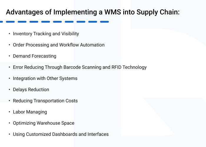 The Influence of a WMS on Supply Chain Management